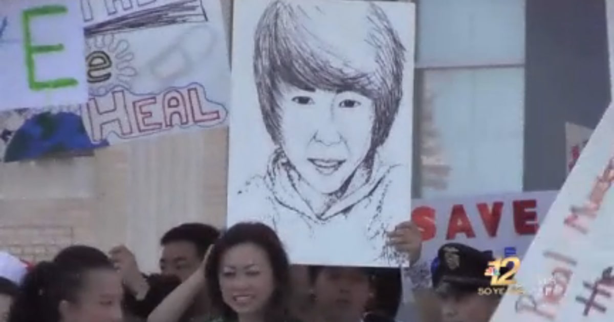 Hundreds March in Support of Dylan Yang, Teen Convicted of Homicide