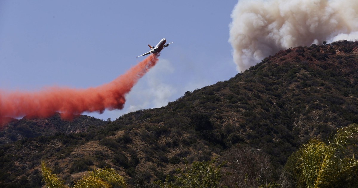 Simmering Heat Fuels the Flames for Pair of California Wildfires