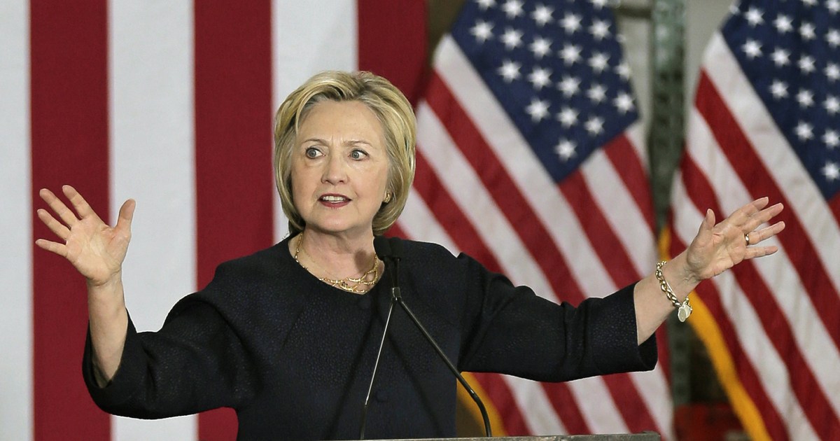 Hillary Clinton on Loretta Lynch-Bill Clinton Meeting: 'Hindsight Is 20/20'