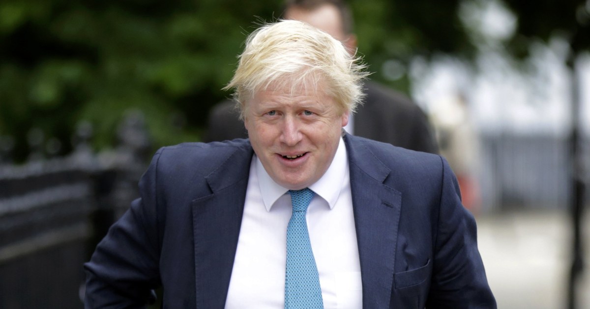 Brash Former London Mayor Boris Johnson Named British Foreign Secretary