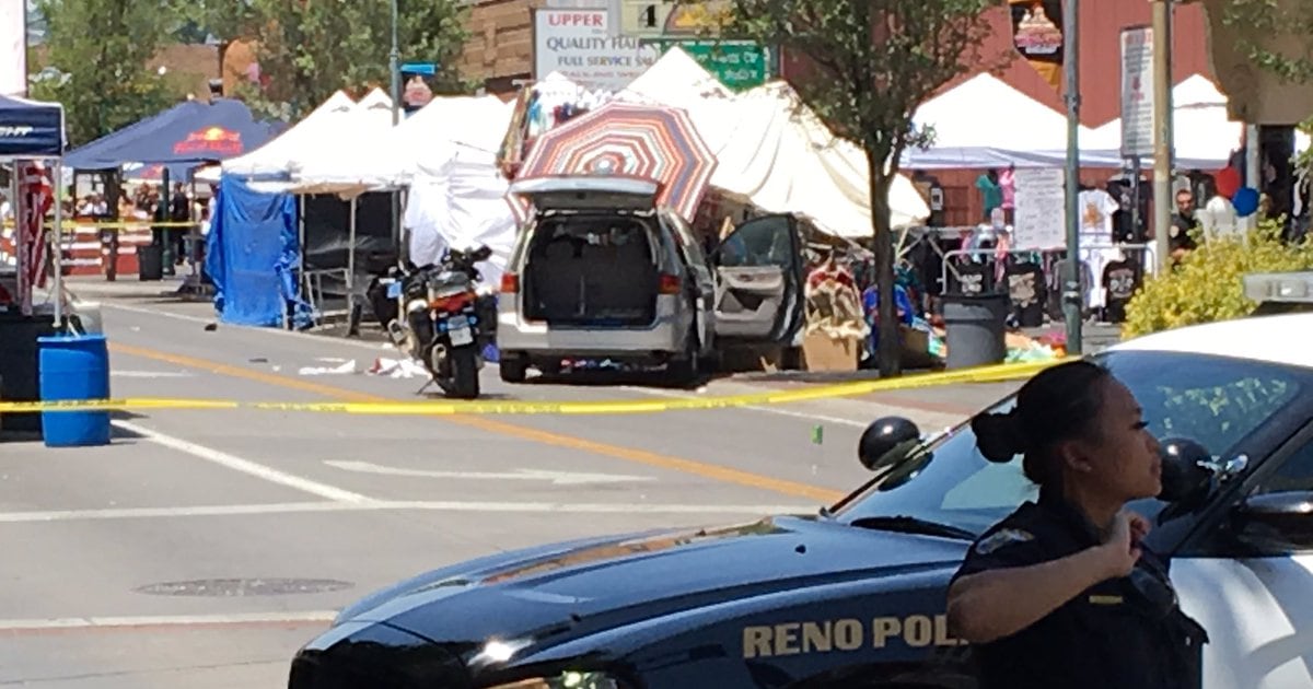 Driver Killed by Nevada Police After Barreling Into Chicken Wing Fest Driver Killed by Nevada Police After Barreling Into Chicken Wing Fest