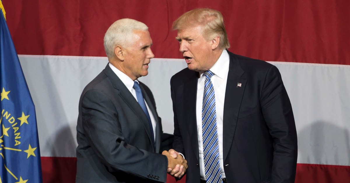 Donald Trump Officially Names Mike Pence as VP Pick