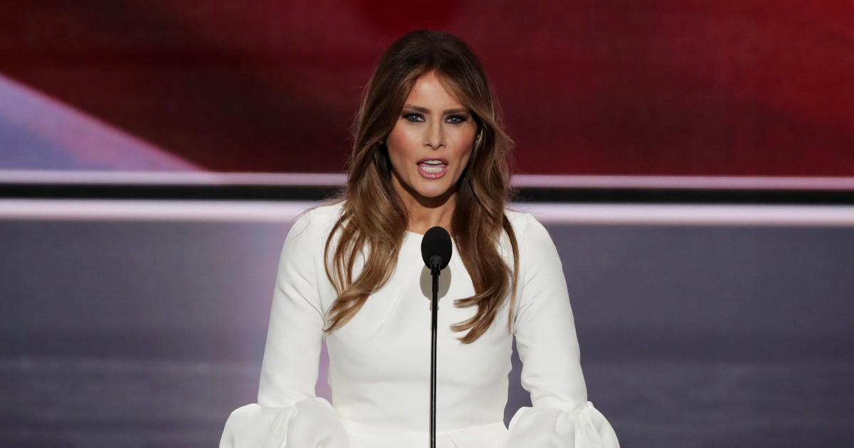 Staff Writer Takes Blame for 'Mistakes' in Melania Trump RNC Speech