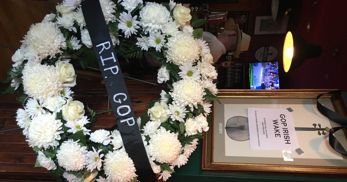 RIP GOP: Establishment Politicos Host 'Wake' for Republican Party