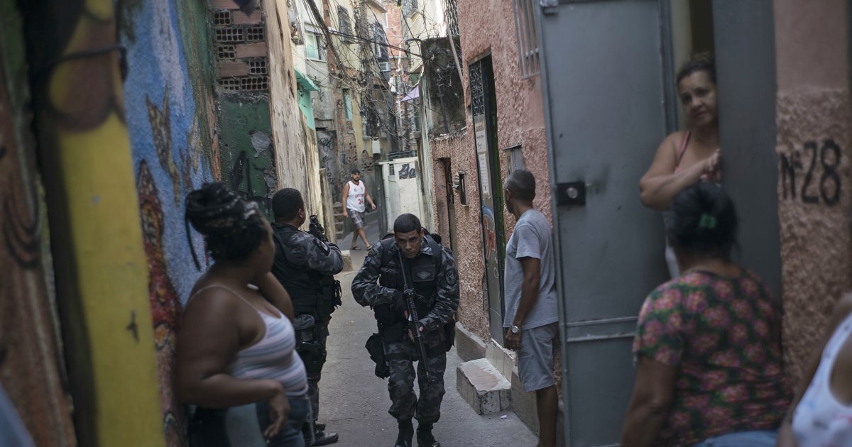 Gangs and Police Battle for Control of Rio's Slums