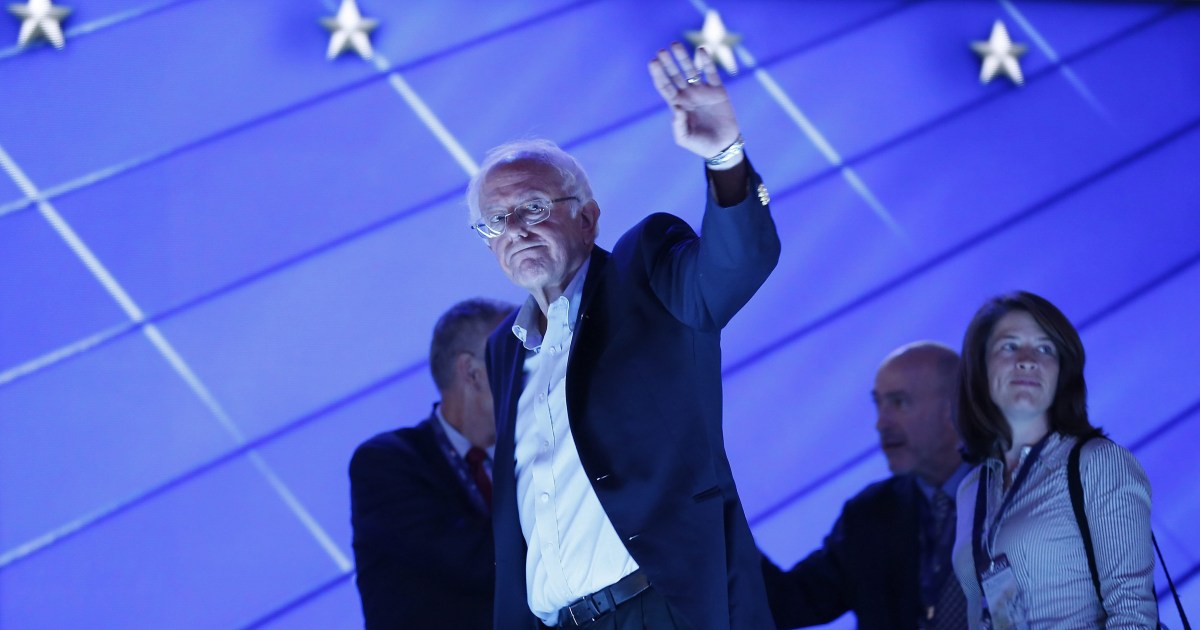 First Read: Bernie's Big Night