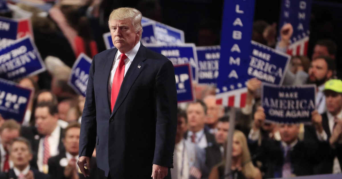 Poll: No Post-Convention Bounce for Donald Trump