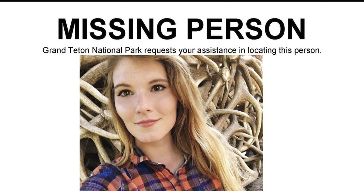 Ohio Teen Volunteer Fauna Jackson Missing in Wyoming National Park ...
