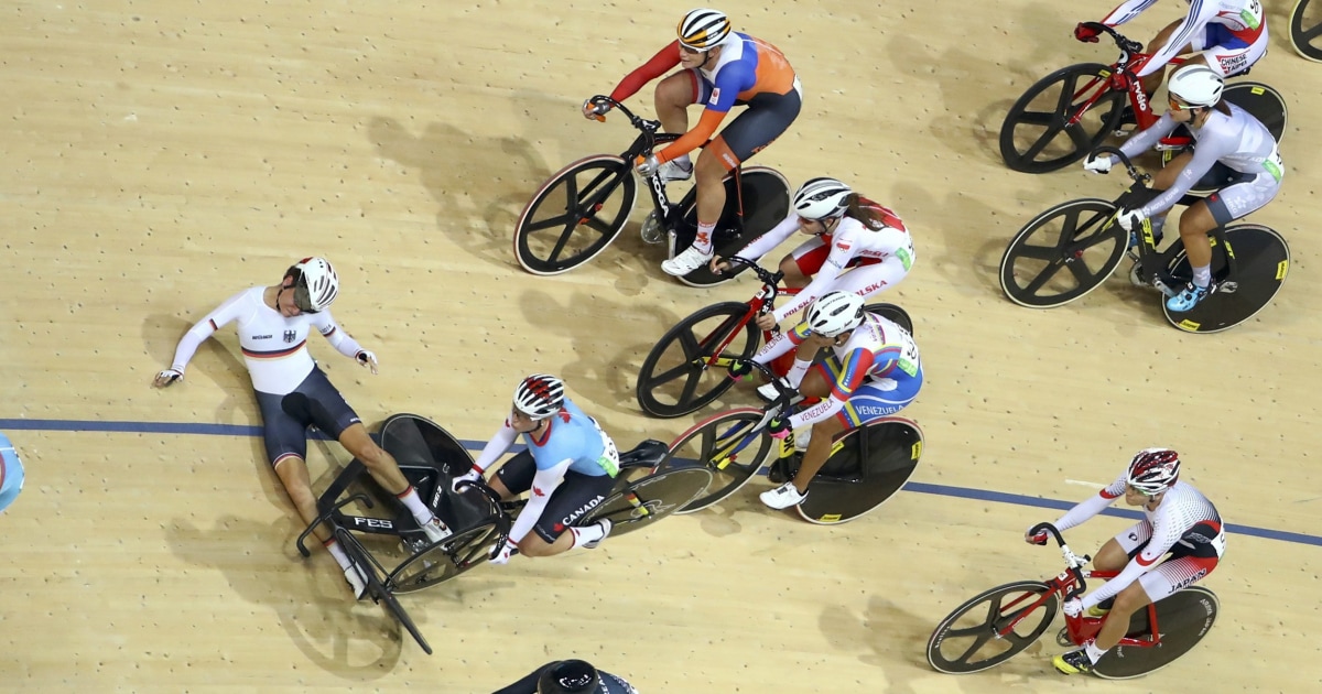 Olympic Moments: Bike Crash Derails Competitors and More