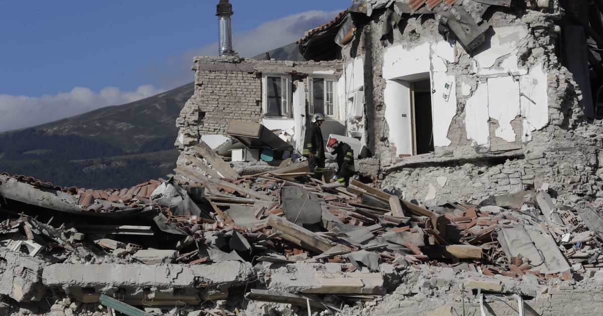 Italian Earthquake: A Tragedy Hundreds of Millions of Years in the Making