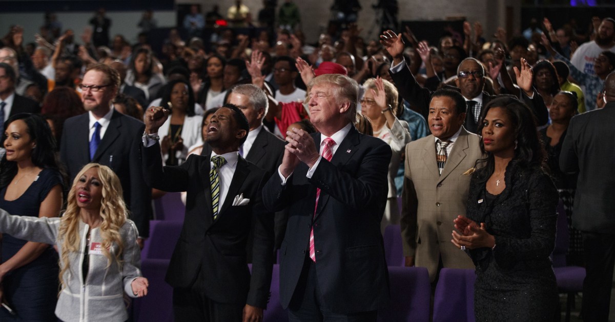 Protests Heat Up in Detroit as Trump Courts Black Voters During Church ...