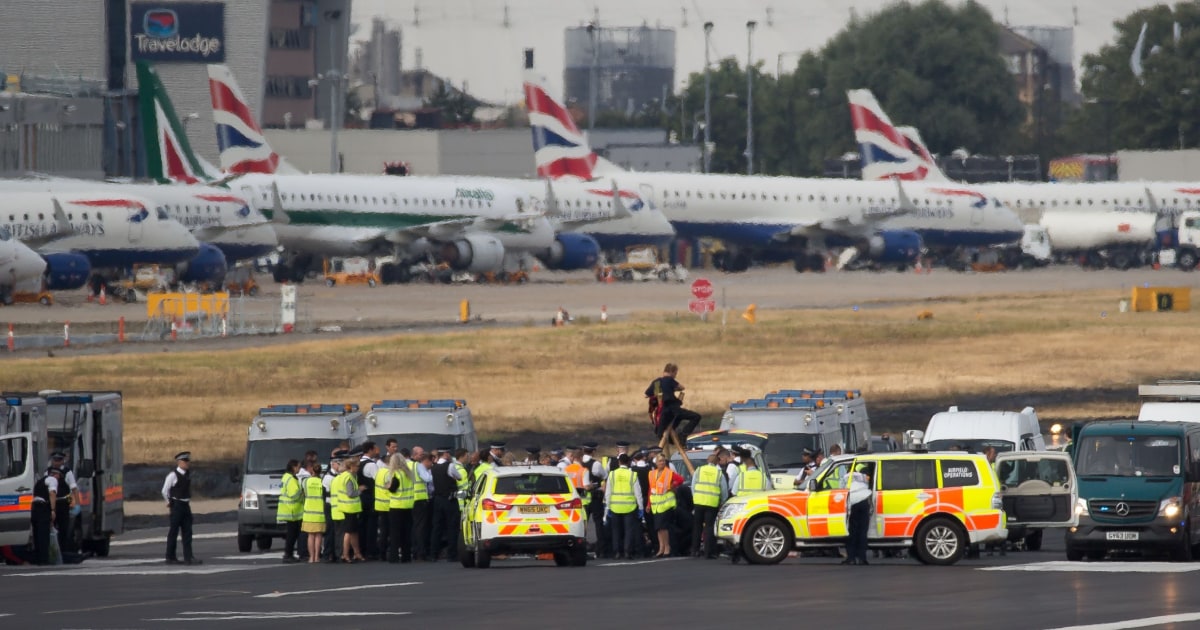 Activists Occupy Runway in 'Black Lives Matter' Protest