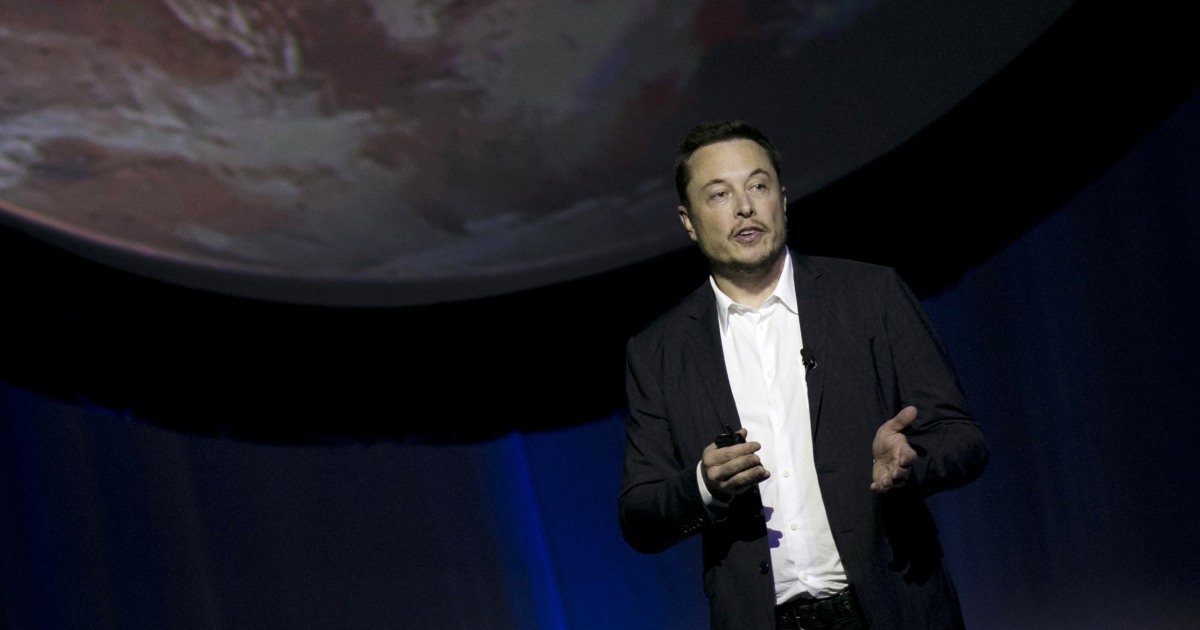 Elon Musk Details His View of Life on Mars: Tunneling Droids, Glass Domes