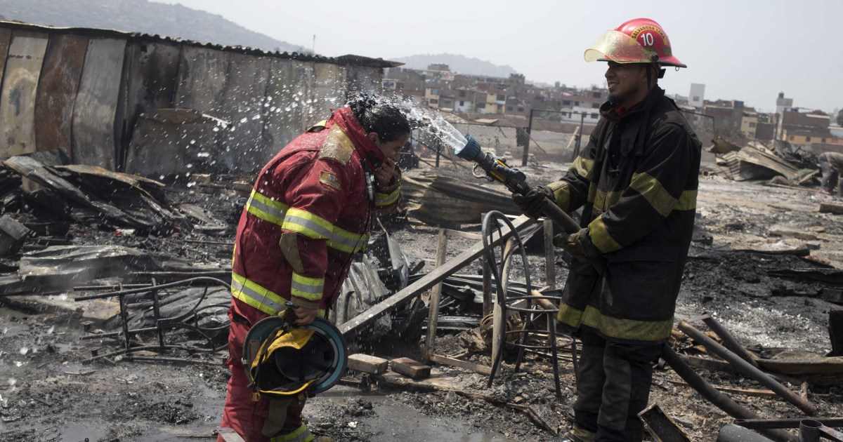 Peru: Fire Ravages Community of Amazon Natives in Lima