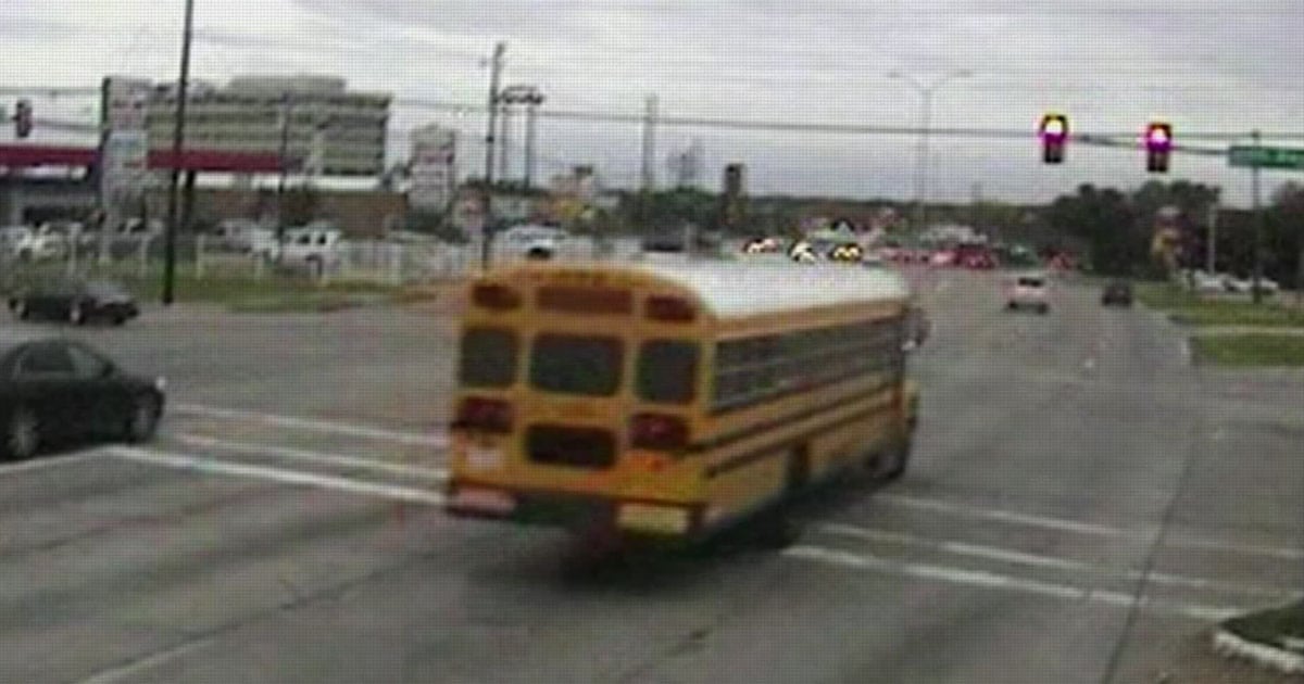 Is Your Kid's School Bus Driver Running Red Lights?