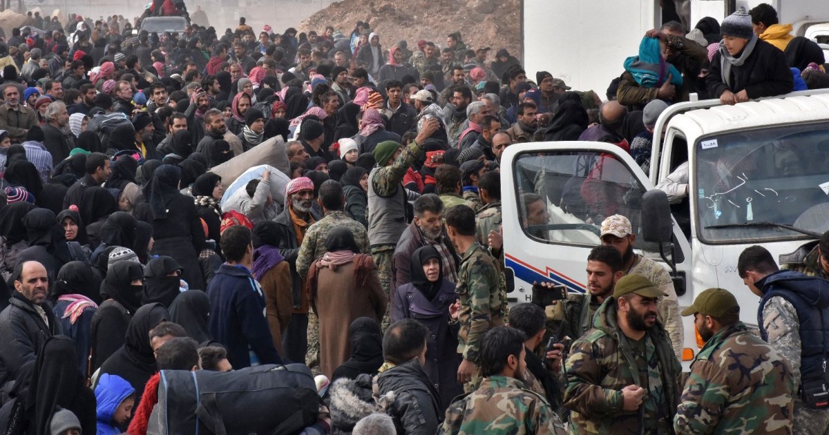 Aleppo Exodus: Terrified Syrians Flee Besieged City