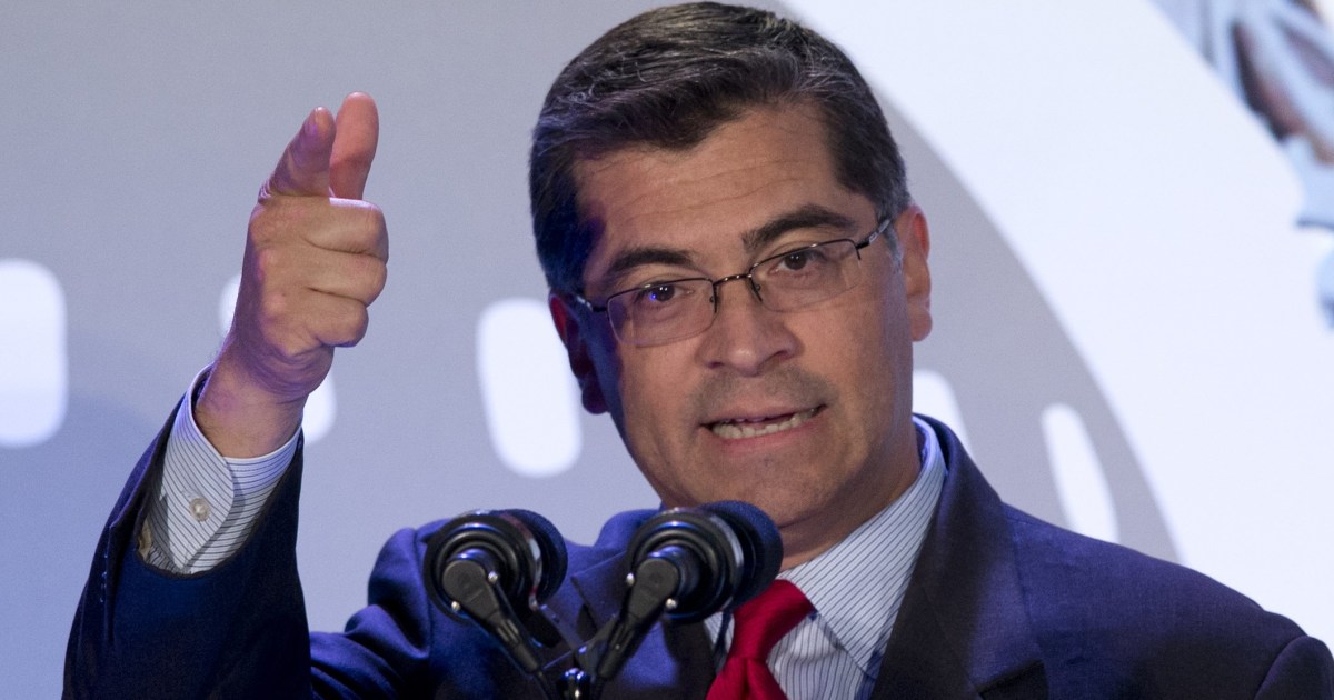 How U.S. Rep. Xavier Becerra May Become the Face of Trump 'Resistance'