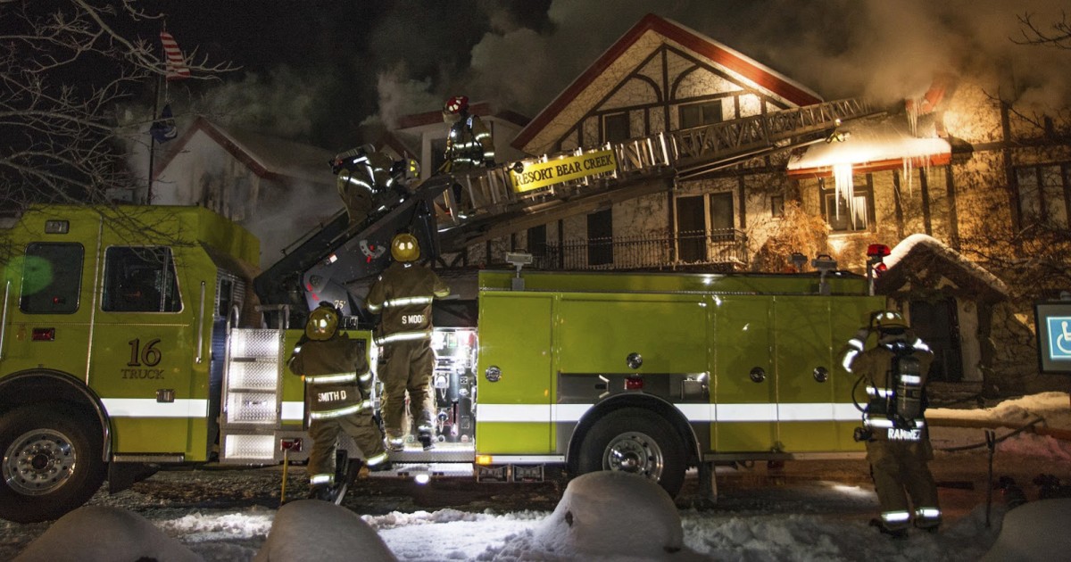 12 Guests Injured as Major Fire Closes Michigan Ski Resort