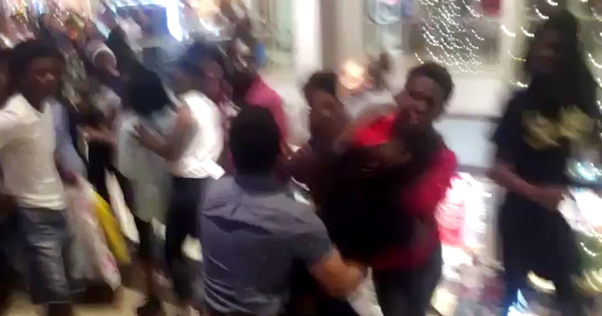 Fights, Disturbances and Chaos Break Out at Malls Across the United States