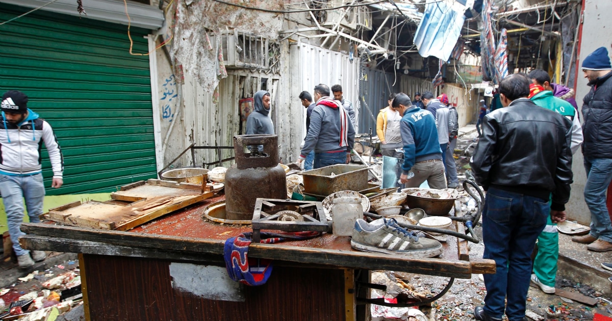 Baghdad Market Bombs Kill at Least 28