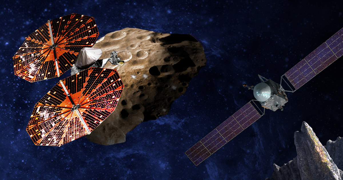 NASA Unveils 2 New Missions to Study Truly Strange Asteroids