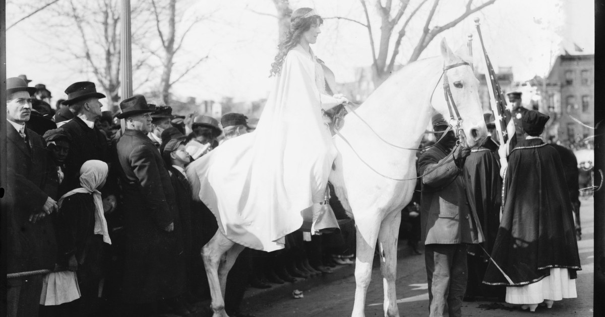 Women's Suffrage: Marching for Rights 100 Years Ago