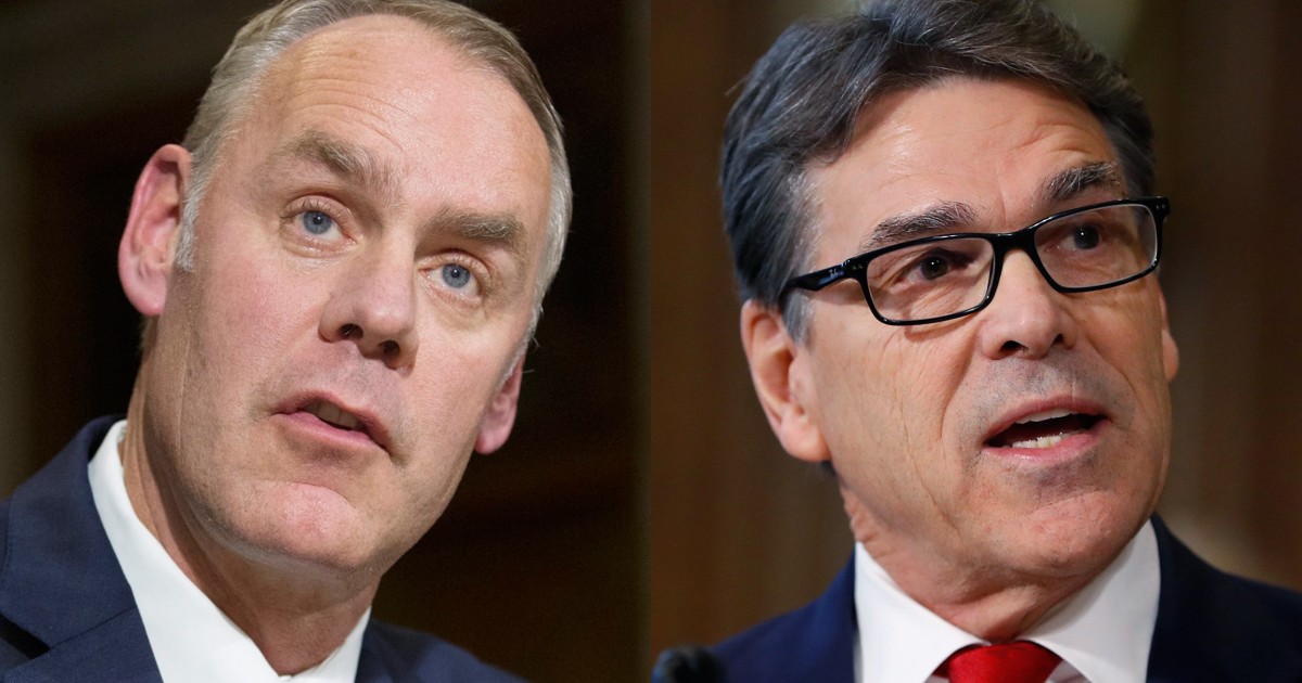 Senate Committee Indefinitely Delays Votes on Rick Perry, Ryan Zinke