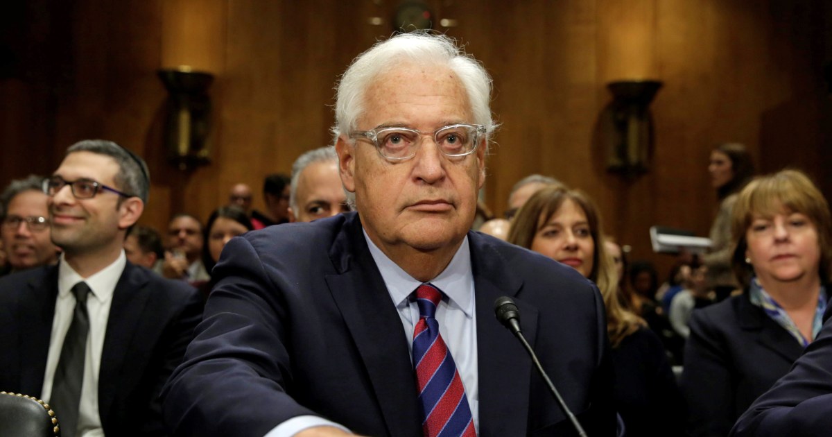David Friedman, Trump's Pick for Israel Ambassador, Regrets Past Comments