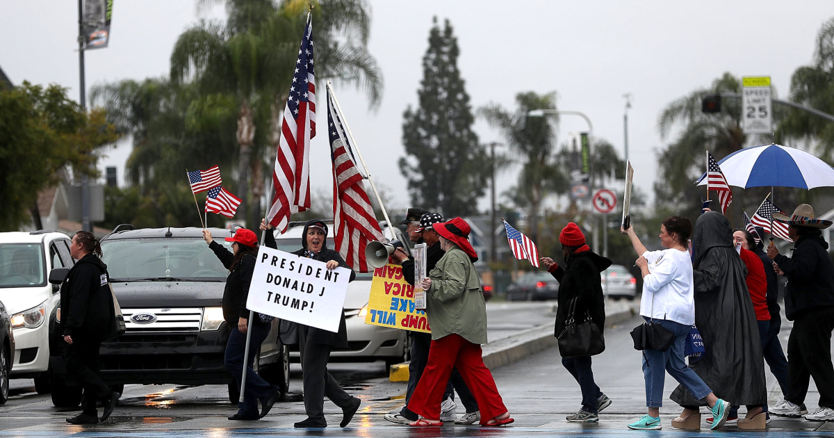 Trump Supporters Rally Across the Country