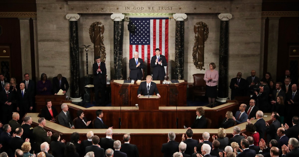 Trump Ratings in First Address to Congress Don't Beat Obama