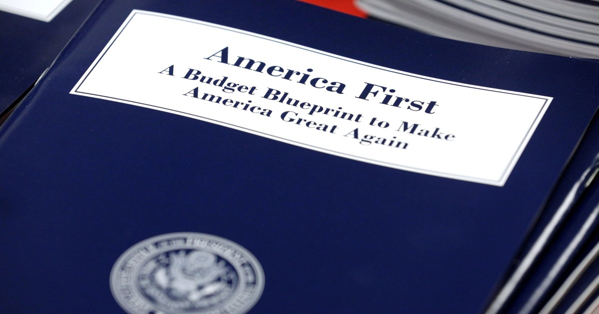 Trump Budget Calls for Elimination of Dozens of Federal Programs