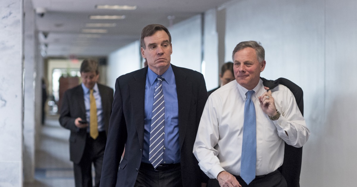 Senate Intel Committee Leaders Hold Press Conference on Russia Probe