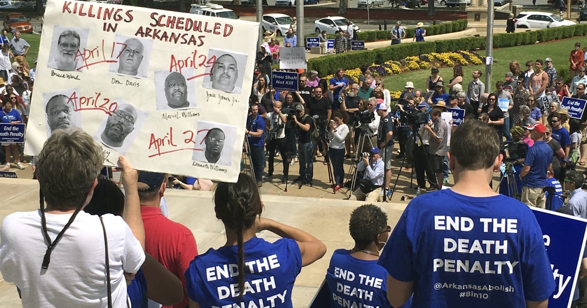 Arkansas Plans Execution for at Least One Man Monday, Despite Legal Hurdles