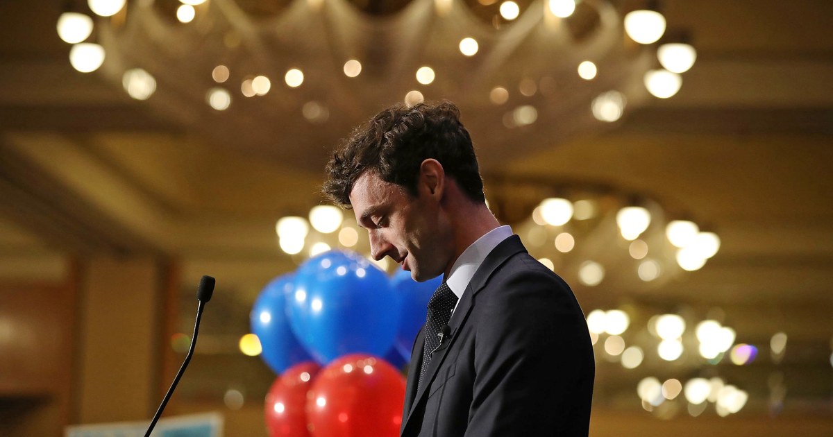 Democrat Jon Ossoff Falls Short in Georgia Special Election, Race Goes ...