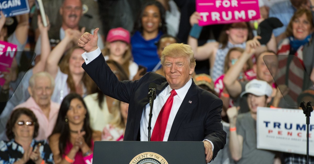 Trump Touts First 100 Days Record, Slams the Press in Campaign-Style Rally
