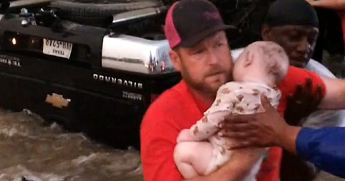 Video Shows Strangers Rescue Babies From Watery Grave in Texas