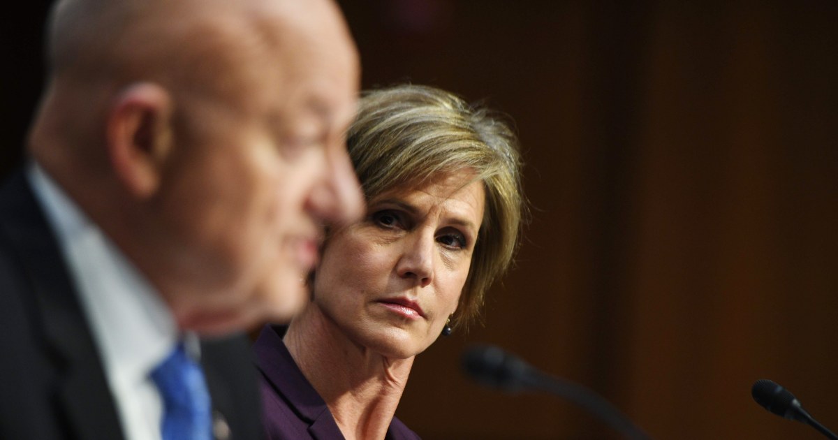 First Read's Morning Clips: Summing Up the Yates Testimony