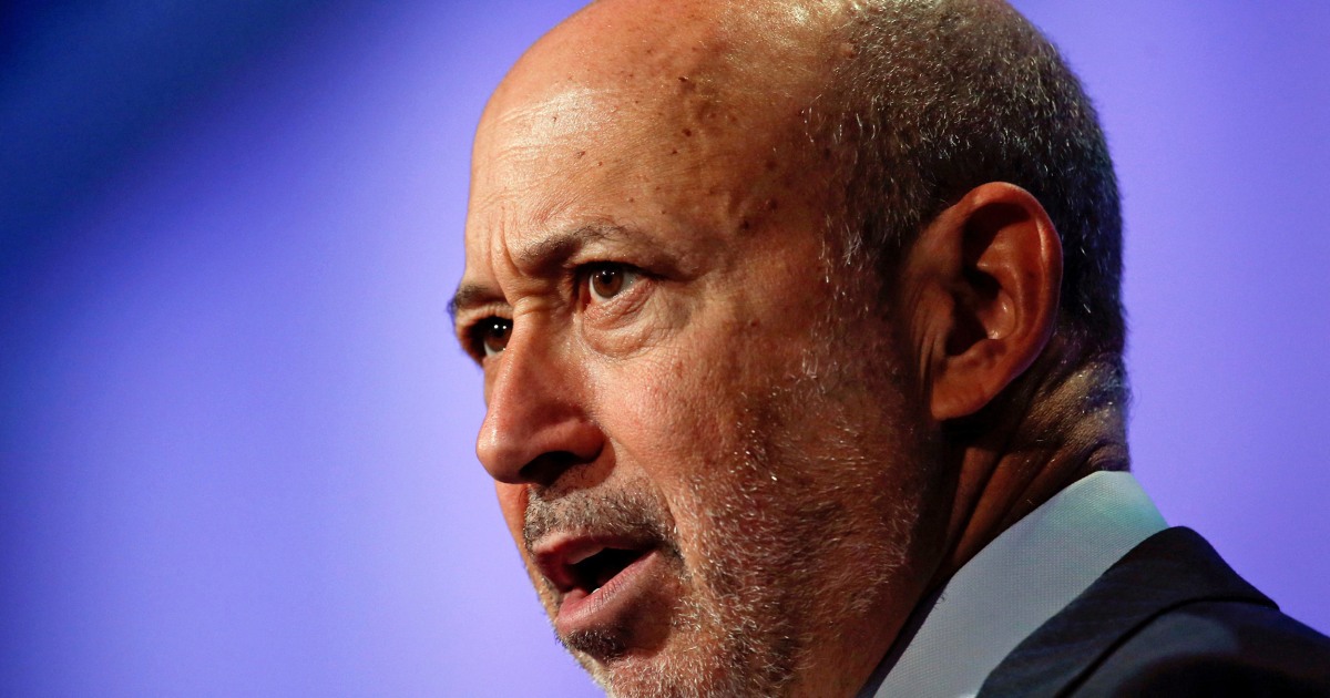 Lloyd Blankfein: So Many Goldman Sachs Alums in Trump Admin Is ...