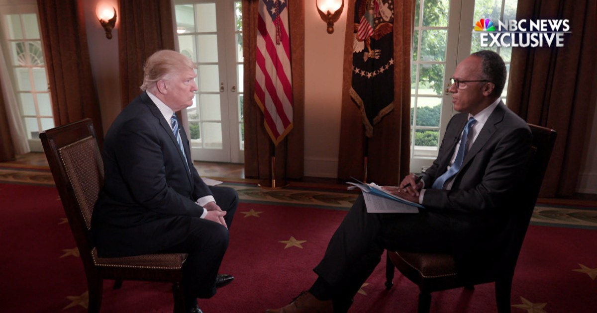 First Read's Morning Clips: Full Coverage of Lester Holt's Interview ...