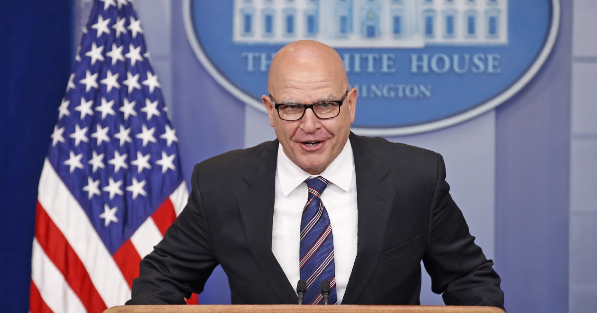 National Security Adviser McMaster: Trump's Revelations to Russians ...