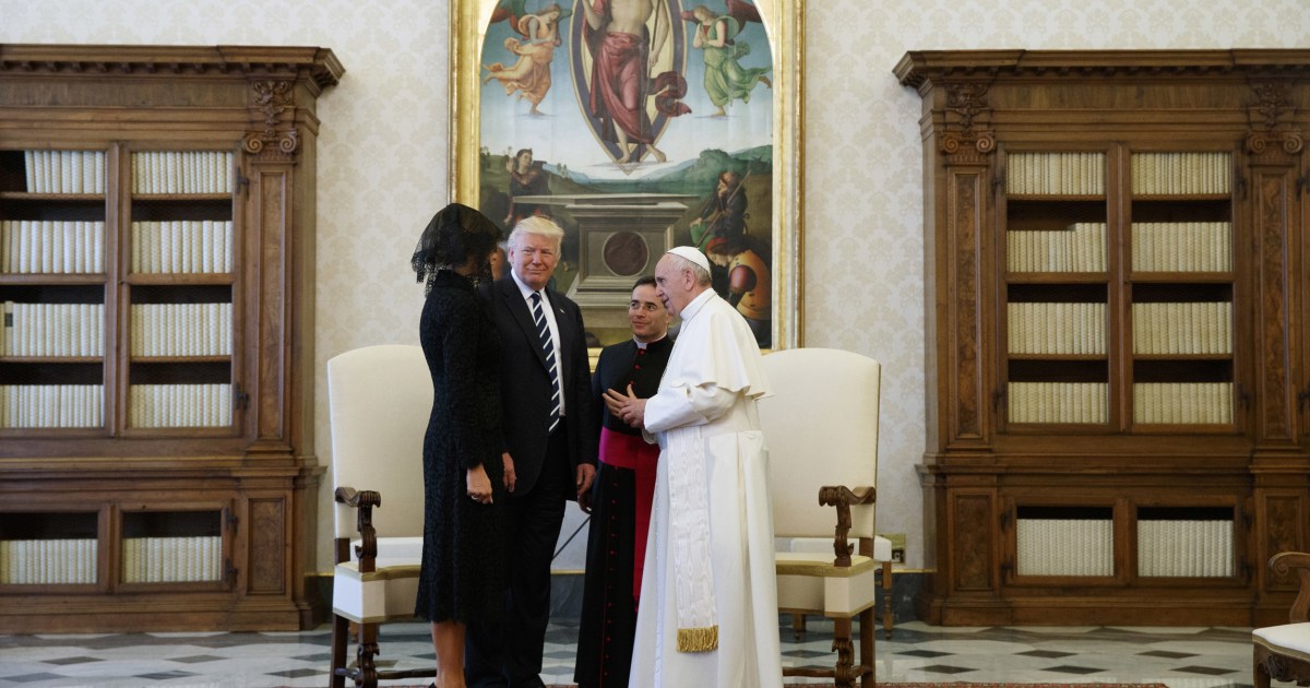 Trump Family Tours Vatican, Meets With Pope