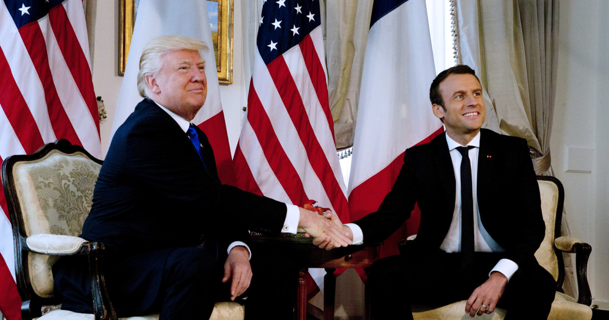 Macron Says Trump Handshake Was 'Moment of Truth'