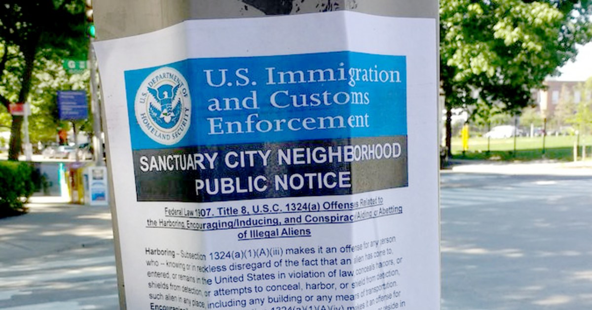 In D.C., Fake ICE Flyers Urged Residents to Report Undocumented Immigrants