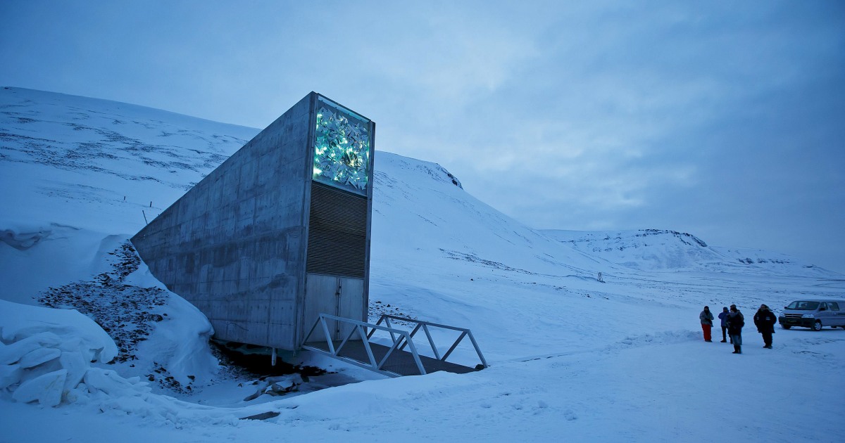 Look Inside the Doomsday Vault That May Hold the World's Most Important ...