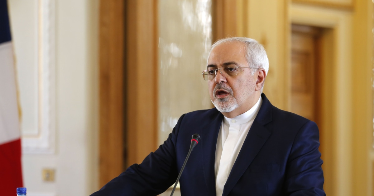 Iran's Zarif Says Trump Comments on Deadly Attacks Are 'Repugnant'