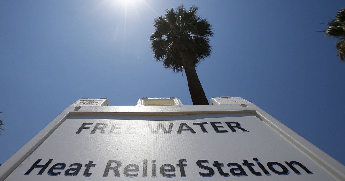 Dangerous Heat To Blanket Southwest U S