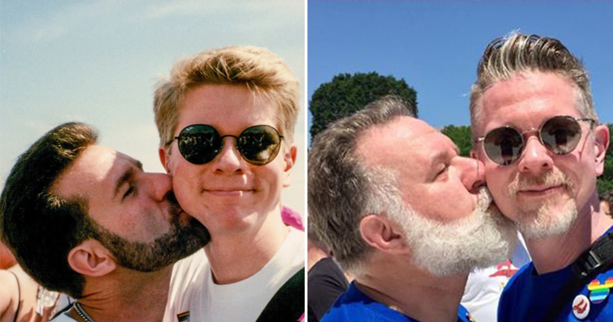 Couple Recreates LGBT March on Washington Photo Two Decades Later