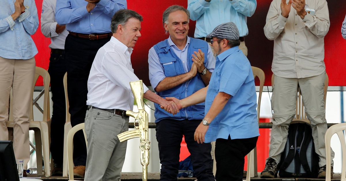 Colombia's FARC Turn in Weapons, Ending Role in Half-Century War