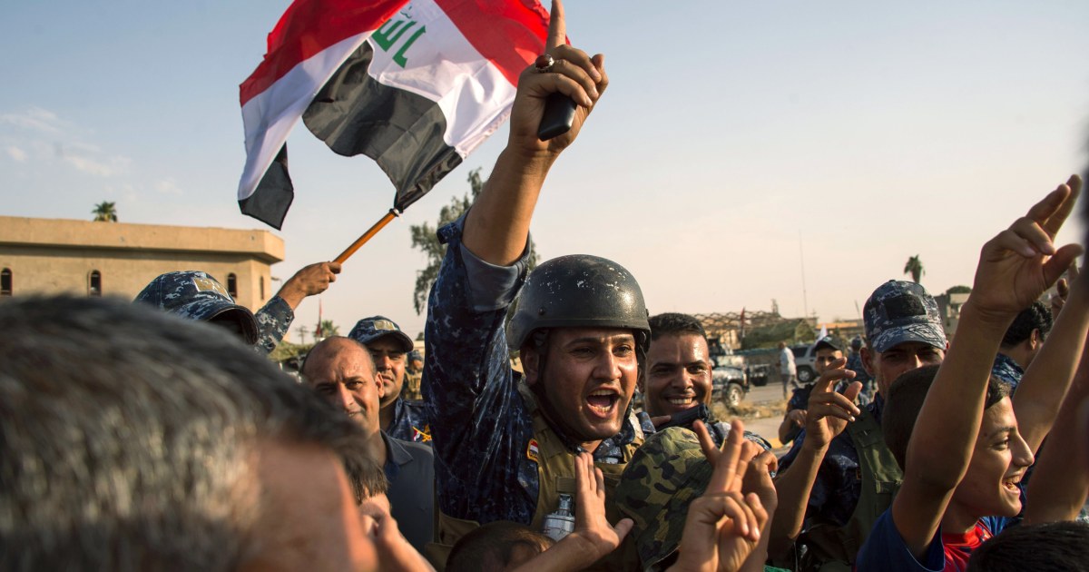 Iraqis Celebrate Bitter Victory Over ISIS in Ruins of Mosul
