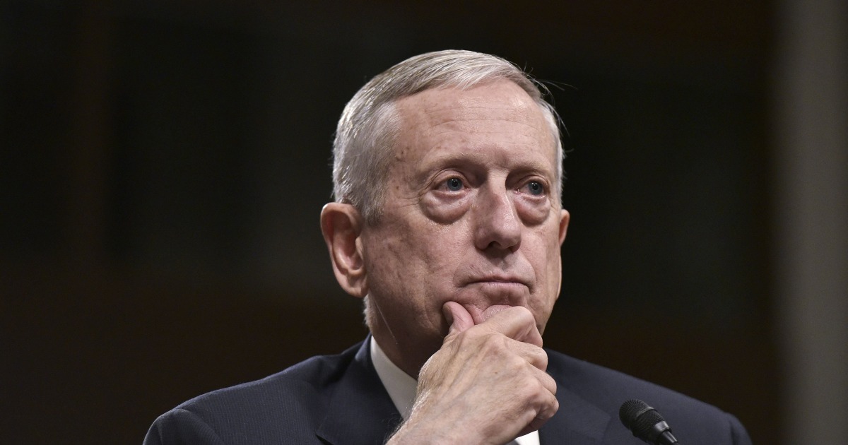Defense Secretary Mattis Uses Disparaging Term in Speech to Navy
